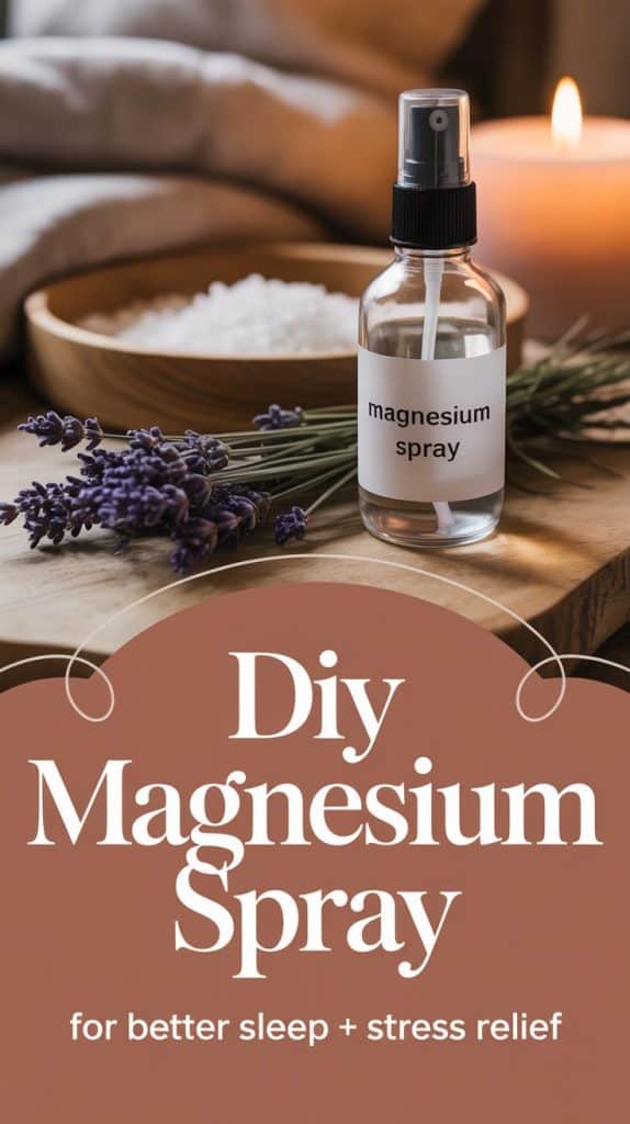 DIY Magnesium Spray - Sleep Better, Stress Less - thrivingsimply.com