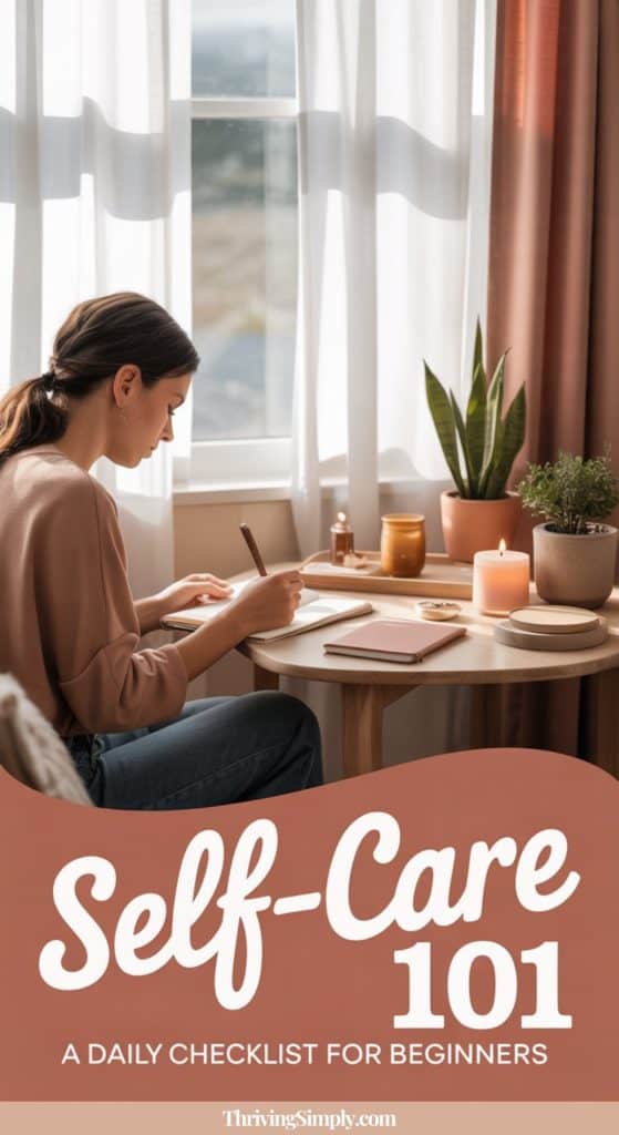 Self-Care 101: A Daily Self Care Checklist for Beginners ...