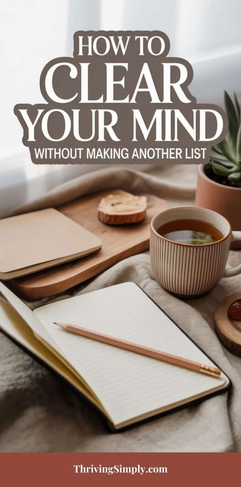 The Calm Brain Dump: How to Clear Your Mind Without Creating Another ...